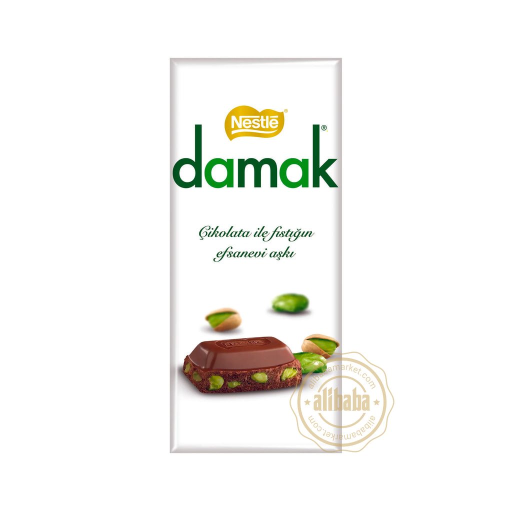 Nestle Damak Pistachio Milky Chocolate 70gr Altin Grocery