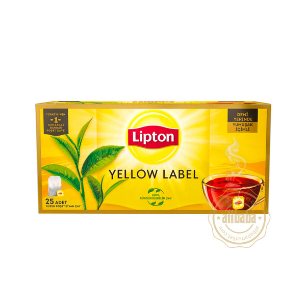 LIPTON YELLOW LABEL TEA BAG 25PCS – Altin Grocery