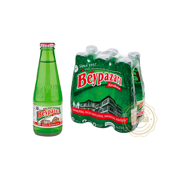 Beypazari Mineral Water 200 Ml X 6 Bottle – Sparkling Turkish Soda ...