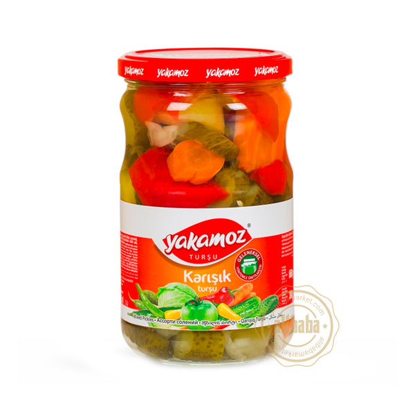 Yakamoz Mixed Pickles 720ML – Authentic Turkish Turşu – Altin Grocery