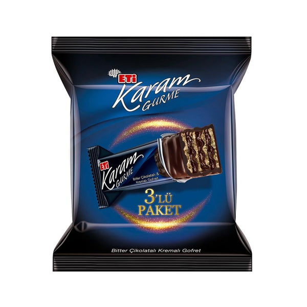 Eti Karam Wafer W Dark 150GR – Turkish Dark Chocolate Wafer – Altin Grocery